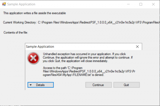 Add File Redirections In Msix Using Psf Alexandru Marin