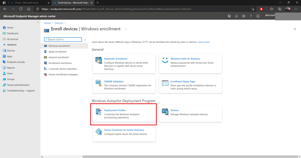 Step-by-step guide to create a lab and enroll the devices with Intune ...
