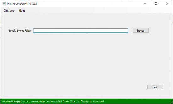 IntuneWinAppUtil GUI – Alexandru Marin