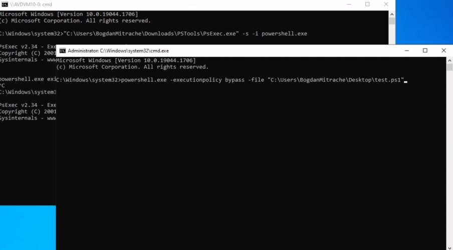 MSIX App Attach Code 400 error – Alexandru Marin
