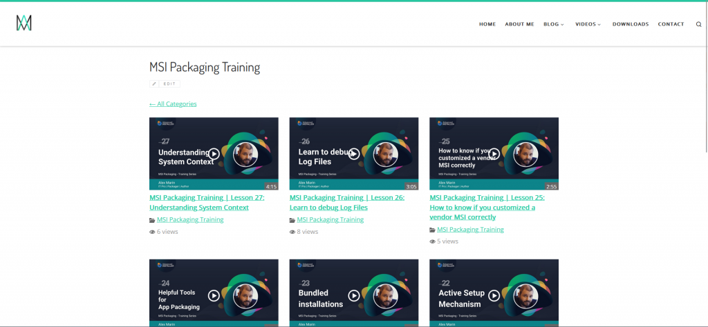 MSI Packaging Academy – Alexandru Marin