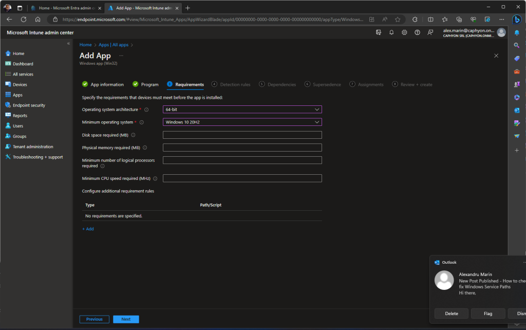 Deploy VBScript in Intune for Application Installation – Alexandru Marin
