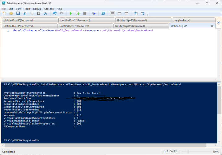 Enable Credential Guard using PowerShell – Alexandru Marin